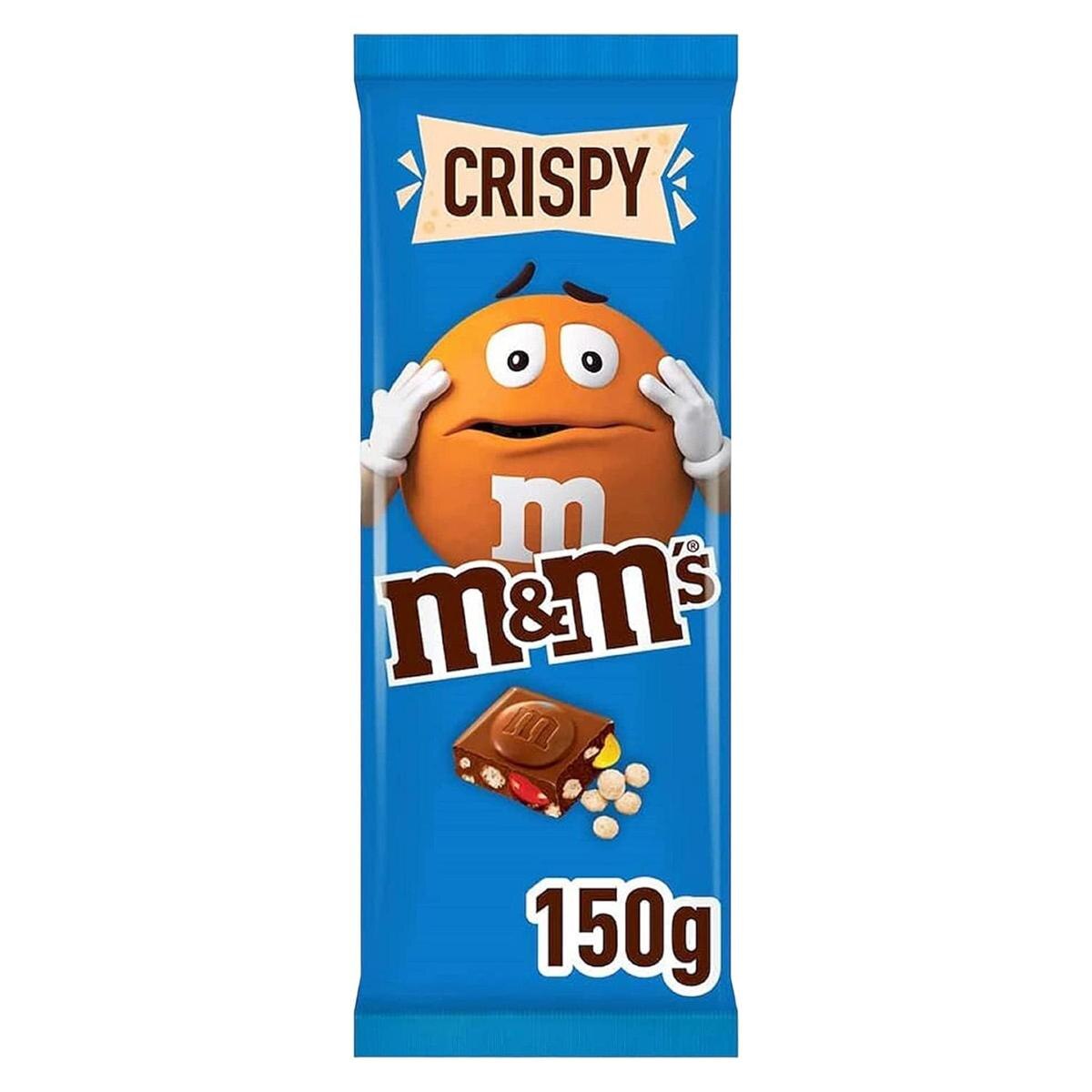 M&M's Crispy Milk Chocolate Bar 150g – Alfarag